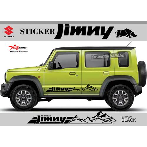 Jual STICKER JIMNY 5 PINTU JIMNY LONG ALL NEW JIMNY - BLACK - Kab ...
