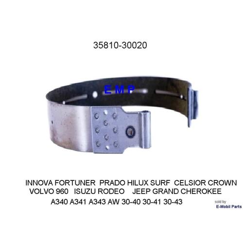 Jual BRAKEBAND MATIC AW 30-43 E TOYOTA JEEP BRAKE BAND 35810-30020 ...