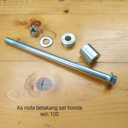Jual AS RODA BELAKANG FULL SET MOTOR KLASIK CLASSIC JADUL HONDA WIN 100 ...