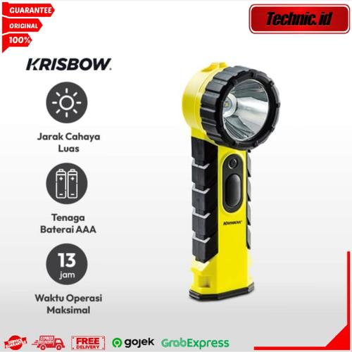 Jual Krisbow Senter Explosion Proof Angle 4xaa Jarak Cahaya Luas - Kota ...