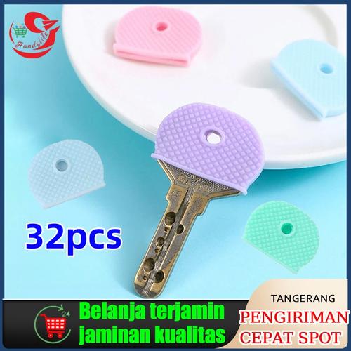 Jual 32pcs Key Cover/Sarung Pelindung Kunci Pintu Loker Laci/Key Cap ...
