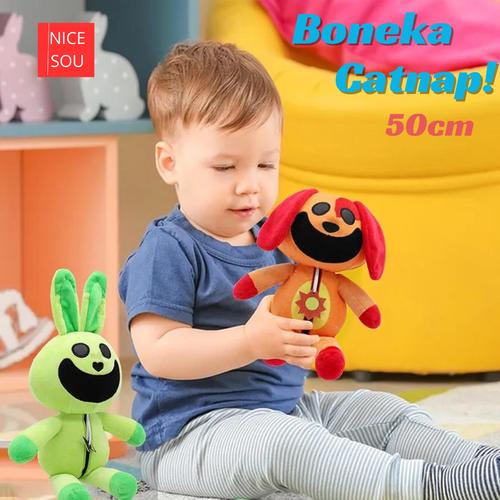 Jual 50cm Boneka Catnap Poppy playtime Smiling Critters Dogday Plush ...