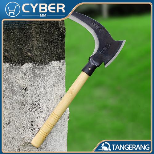 Jual 2 In 1 Sabit Kapak Ganda Arit Tebang Multifungsi Dengan Kayu 30cm ...