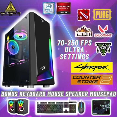 Jual PC Gaming i7 4790 | RAM 16GB | VGA RX 4GB | SSD 256GB | HDD 1TB ...