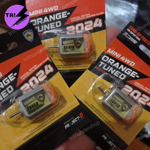 Jual dinamo orange tuned mini4wd project D non Tamiya torque atomic rev ...