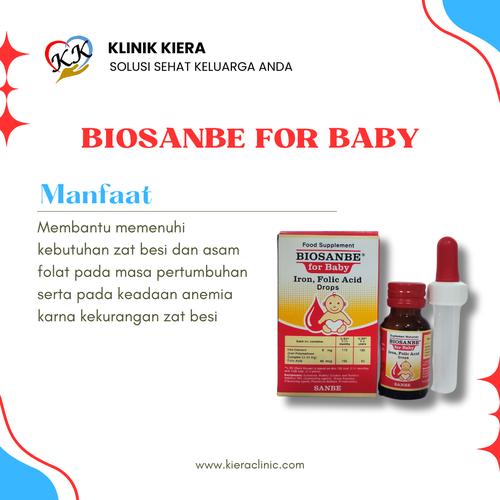 Jual BIOSANBE For Baby Drops - Kab. Bandung Barat - Klinik Kiera ...