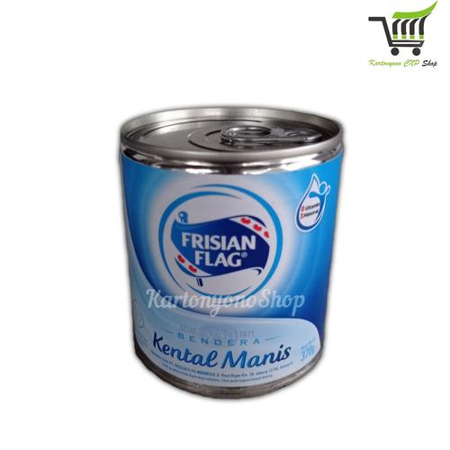 Jual Susu Frisian Flag Susu Bendera Kaleng Kental Manis Putih Per 10 ...