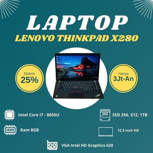 Jual Lenovo Thinkpad X280 Intel Core i5 i7 Gen 8 Ultrabook RAM 16GB ...