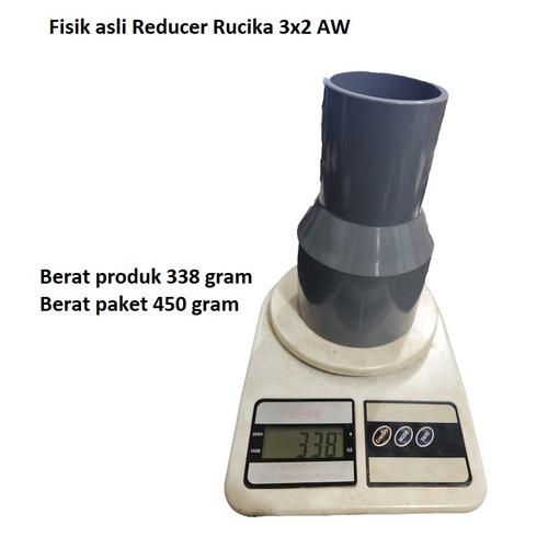 Jual Reducer R Sock RUCIKA 3x2 3" inch in inci ke 2" inch socket sok plug 3 x 2 ada AW tebal ...
