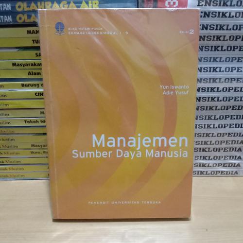 Jual Buku Original Manajemen Sumber Daya Manusia Edisi 2 Universitas Terbuk - Jakarta Utara ...
