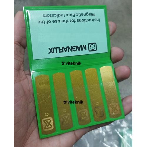 Jual magnaflux burma castrol laminated magnetic flux indicator strip ...