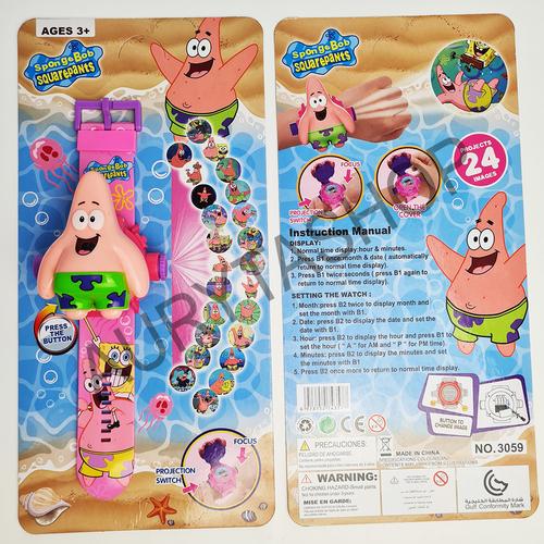 Jual Jam Tangan Anak Proyeksi Gambar Spongebob Patrick - Jakarta Barat ...