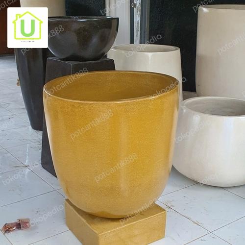 Jual bak mandi tipe blong full warna kuning 70 x 55 - Kota Depok ...