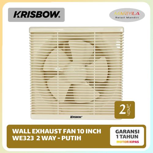 Jual KRISBOW Exhaust Fan Dinding 10 Inci 2 Arah 30x30CM 35W - Jakarta ...