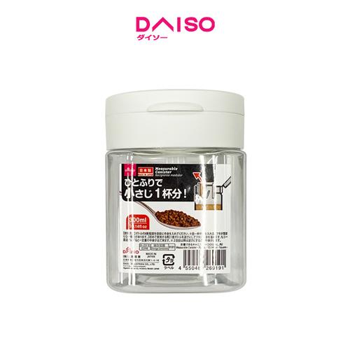 Jual Daiso Measurable Canister -300mL - 10.14fl oz - Square- - Jakarta Utara - Daiso Japan ...