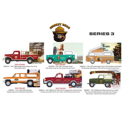 Jual 38060 Greenlight Smokey Bear Series 3 1946 Dodge Power Wagon 1961 ...
