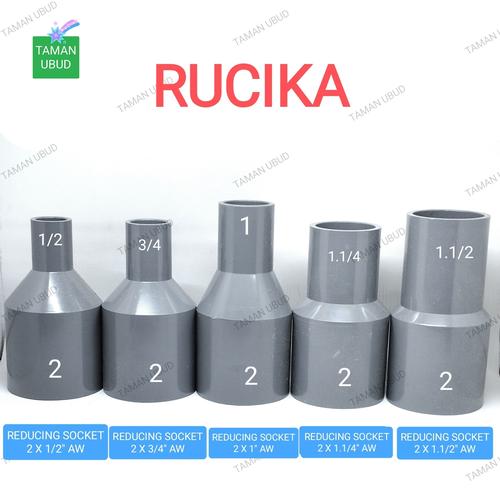 Jual RUCIKA 2 X 1/2" REDUCING SOCKET 2X3/4" AW PLOK SOCK 2X1" AW VLOK ...