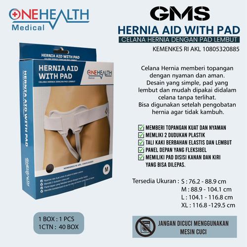 Jual Celana Hernia Aid Pad Onehealth / Hernia Support - L - Kab ...