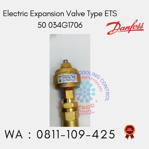 Jual Danfoss Electric Expansion Valve Type ETS 50. 034G1706. PS. 45.5 bar - Jakarta Utara ...