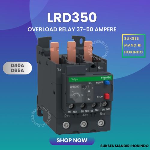 Promo LRD350 LRD 350 Thermal Overload Relay Schneider Original Kontak ...