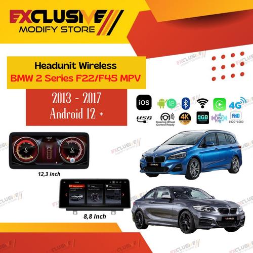 Jual BMW 2 SERIES F22 / F45 MPV (2013 - 2017) NEW HEADUNIT WIRELESS ...