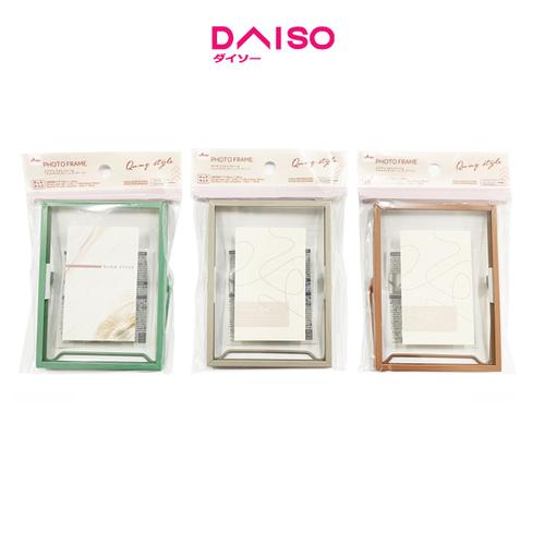 Jual Daiso Iron Photo Frame - Instax Mini - Gray - Red - Green- - Merah ...