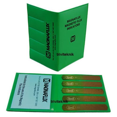 Jual burma castrol magnaflux laminated magnetic flux indicator strip ...
