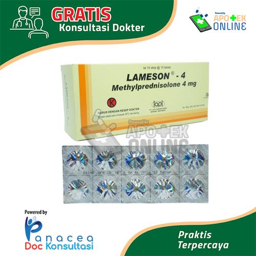 Jual LAMESON 4MG 1 STRIP 10 TABLET - Kota Bekasi - Apotek Angsana 3 ...