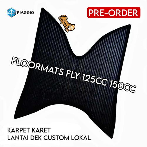 Jual KARPET KARET LANTAI DEK AKSESORIS LOKAL PNP PIAGGIO FLY 4T FLOOR ...