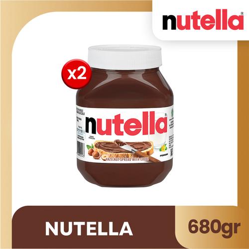 Jual Nutella Hazelnut Spread Selai Cokelat 680gr - TWINPACK - Jakarta ...