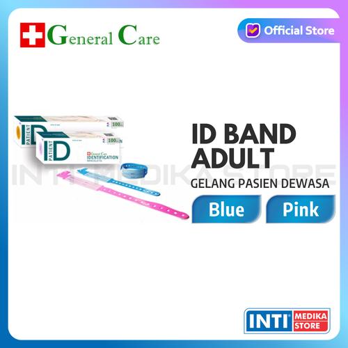 Promo GENERAL CARE - ID Band ADULT Identification Bracelet | Gelang ...