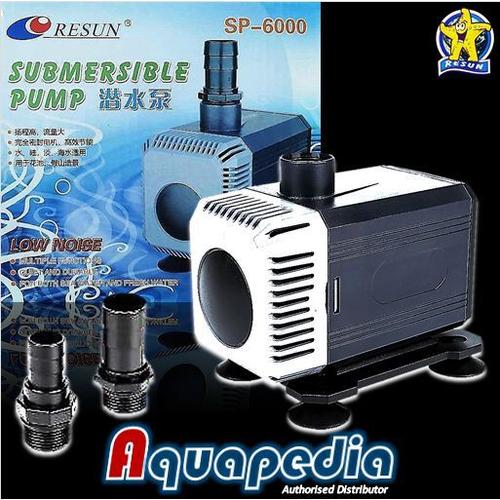 Jual Resun SP-6000 Pompa Air Celup Submersible Aquarium Water Pump ...