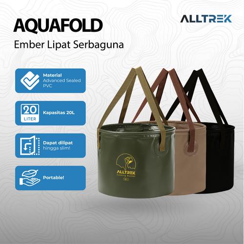 Promo ALLTREK Ember Lipat AQUAFOLD Folding Bucket Wadah Air Multifungsi ...