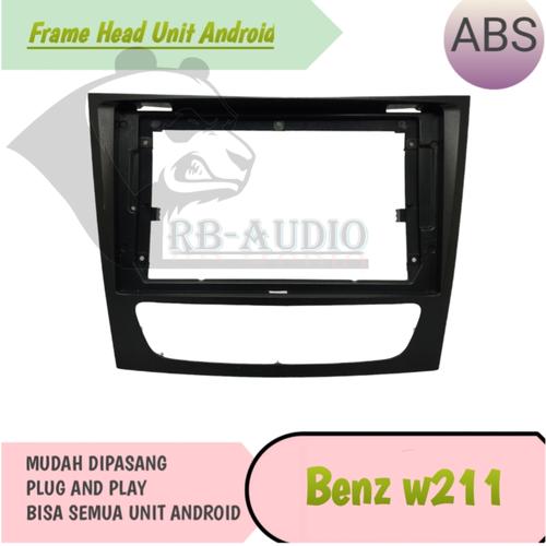 Jual Frame Head Unit Android Mercedes Benz E-Class W211 9 inch - Canbus ...