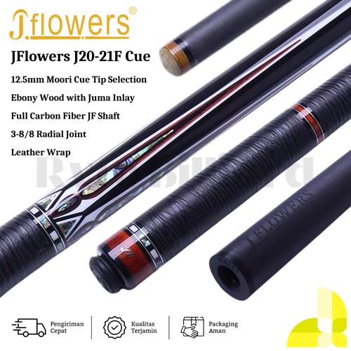 Promo JFlowers JF20-21F Advanced Playing Cue | Stik Billiard - Ryto ...