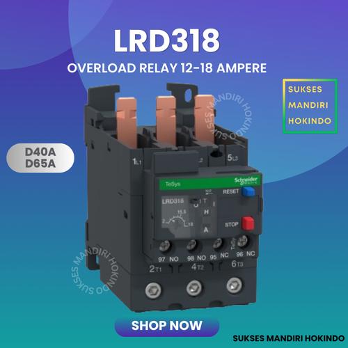 Promo LRD318 LRD 318 Thermal Overload Relay Schneider Original Kontak ...