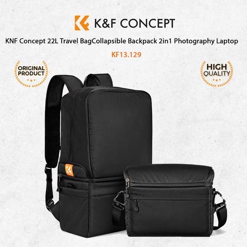 Promo KNF Concept 22L Travel BagCollapsible Backpack 2in1 Photography ...