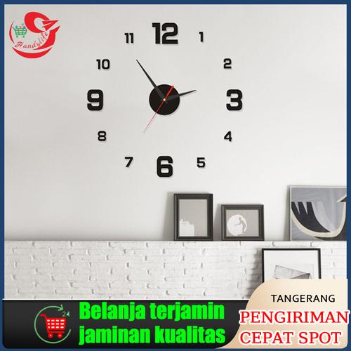 Jual Jam Dinding Diy Angka Huruf/Jam Diy Tempel Tembok Wall Clock ...