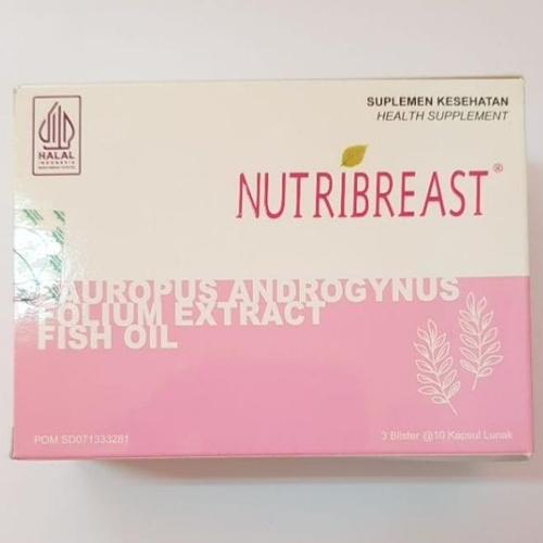 Jual Original Nutrindo Nutribreast Botol 15 Kapsul & Box 30 Kapsul ...