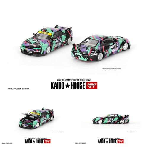 Jual MiniGT Mini GT KAIDO KHMG129 NISSAN SKYLINE GT-R R33 HKS V1 ...