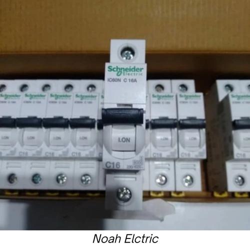 Jual MCB 1phase IC60N 6A/10A/16A/20A/25A/32A Schneider New - 20A - Kota Bekasi - NoahElectric ...
