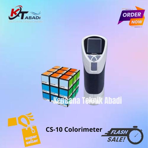 Jual CS-10 colorinmeter alat ukur warna Portable Accurate Color reader ...