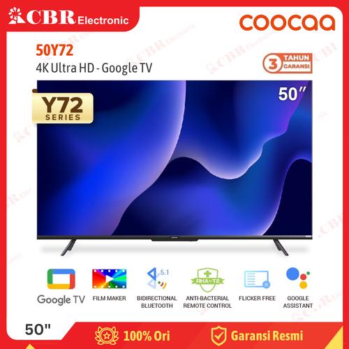 Jual TV Coocaa 50 Inch LED 50Y72 (4K UHD-Google TV) - Kota Batam - CBR ...