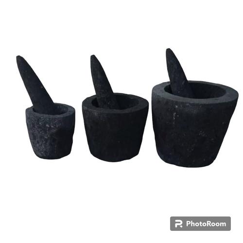 Jual lesung batu asli dan ulekan nya yes batu asli - lesung besar aj ...