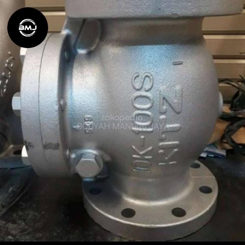 Jual Swing check valve KITZ 5 inch cast iron jis10k original 100% ...