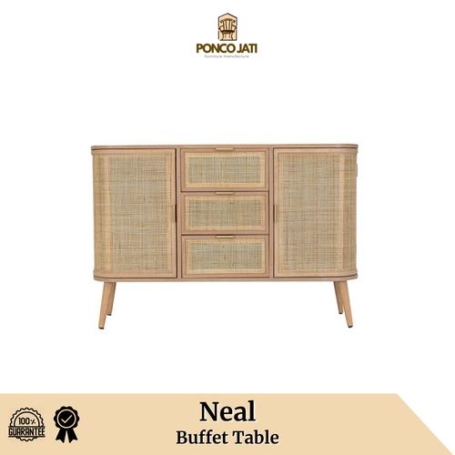 Jual meja buffet minimalis modern Neal buffet minimalis modern estetik ...