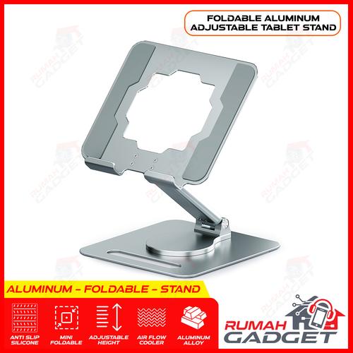 Jual ALUMINUM TABLET STAND HOLDER - 360 DERAJAT - TABLET PHONE STAND ...