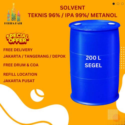 Jual Isopropyl alcohol 200 Liter / IPA 99% 200 Liter - Jakarta Pusat ...