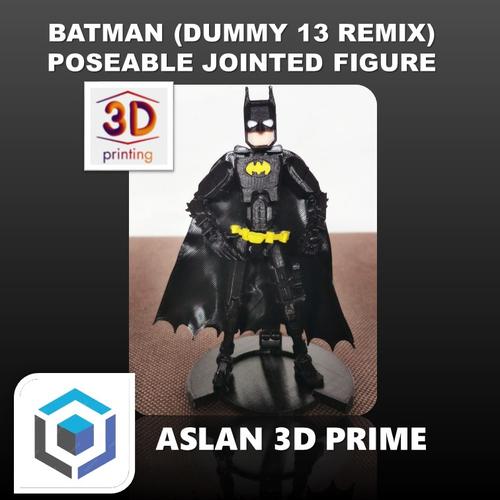 Jual DUMMY 13 BATMAN EDITION JOINTED POSEABLE ACTION FIGURE 3D Print ...