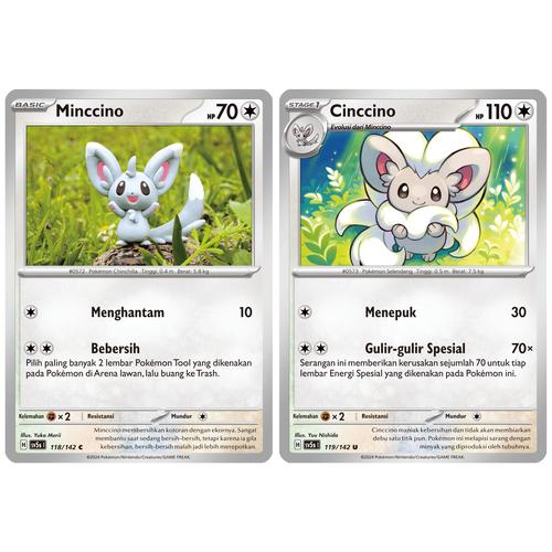 Jual Pokemon TCG Indonesia - Minccino, Cinccino sv5s - Cinccino - Kab. Sidoarjo - SULTAN_GOLD ...